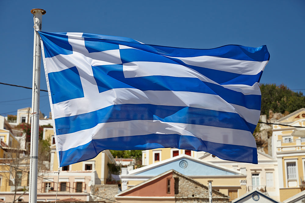 The Story Behind the Greek Flag – Greek Cargo