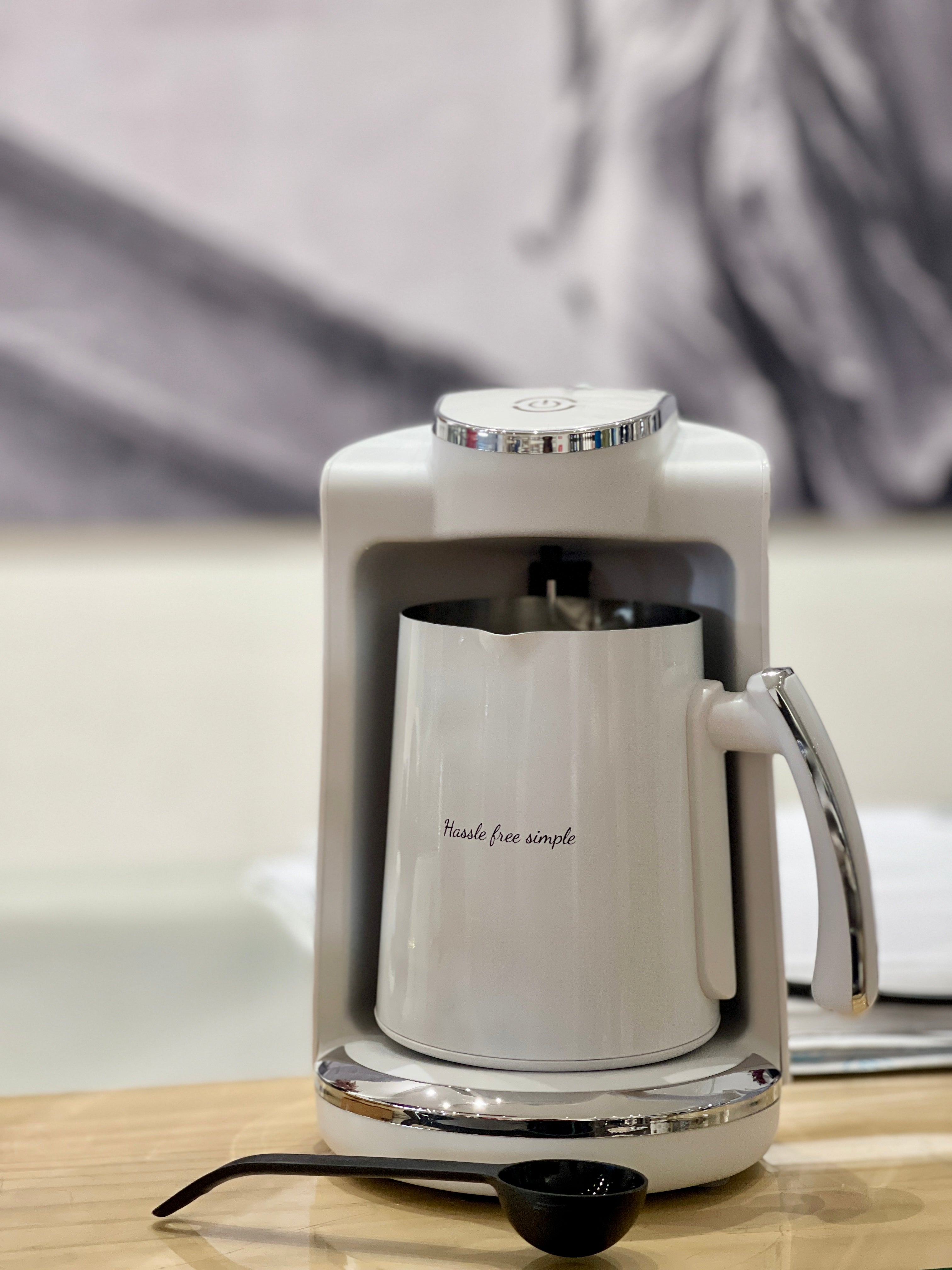 Greek/Turkish Coffee machine Touch screen-Kafe144 - Stainless Steel br ...