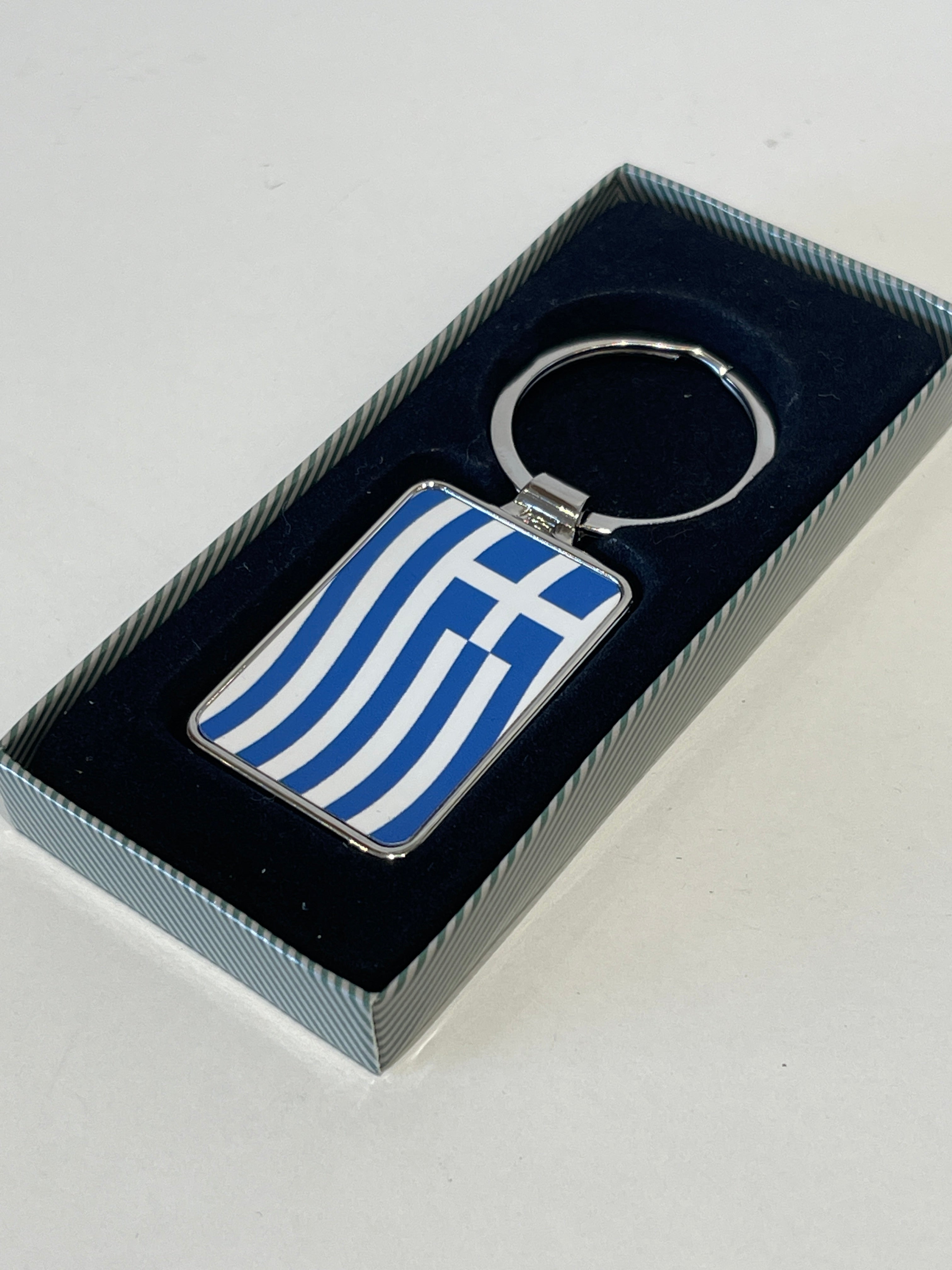 Greek Flag keyrin – Greek Cargo